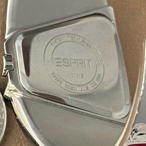 Esprit | Accessories | Vintage Esprit Watch Crystals Silver Cuff Bangle ...